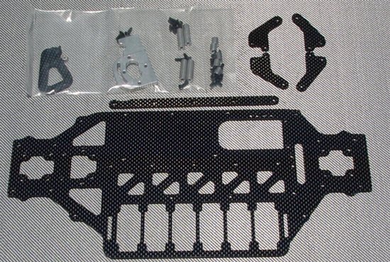 TC3 CARBON FIBER OVAL CHASSIS KIT