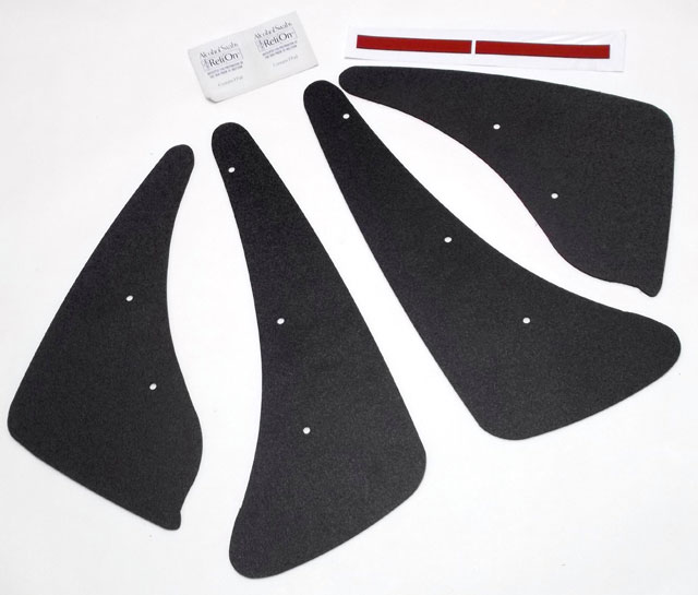 FORD MUSTANG PLASTIC SPLASH ROCK GUARD