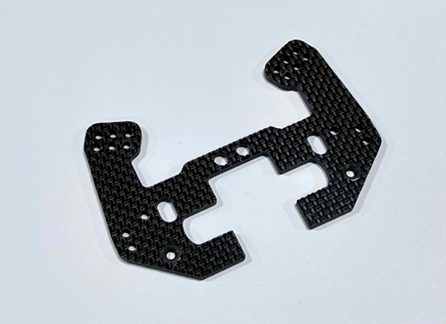 TEAM ASSOCIATED RC10 4WD CARBON FIBER FRONT SHOCK TOWER (3mm)