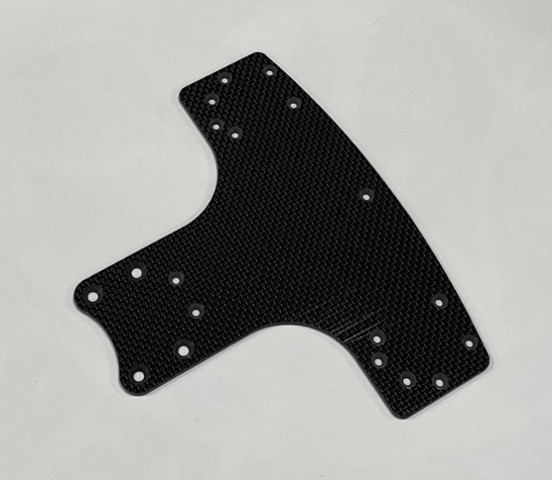 SLASH FWD DRAG REPLACEMENT FRONT BUMPER CARBON FIBER (2.5mm)