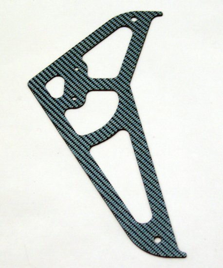 ALIGN T-REX 450 BLUE CARBON FIBER TAIL ROTOR FIN