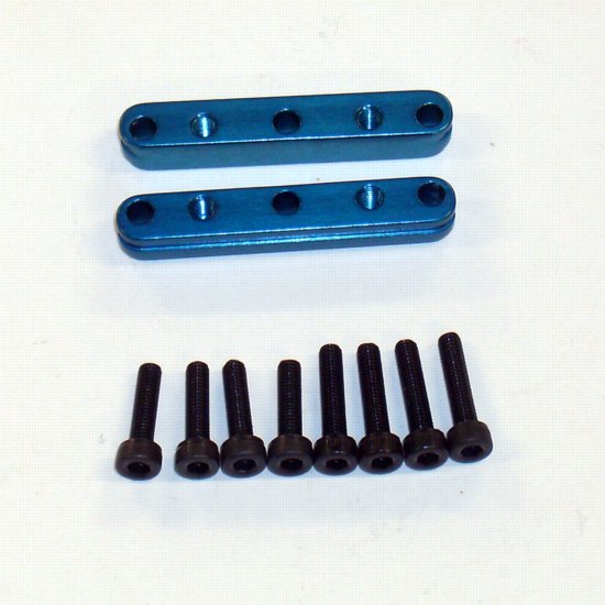 808 BLUE QUICK CHANGE MOTOR MOUNT ADAPTERS (2)