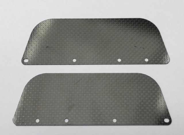 ARRMA 1/8 TALLON CARBON FIBER REAR WHEEL GUARDS (2)