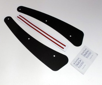 CHEVY CAMARO 1LE CARBON FIBER FRONT WHEEL WIND DEFLECTOR