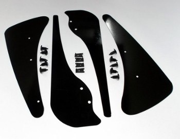 DODGE CHALLENGER G-10 FIBERGLASS SPLASH ROCK GUARD