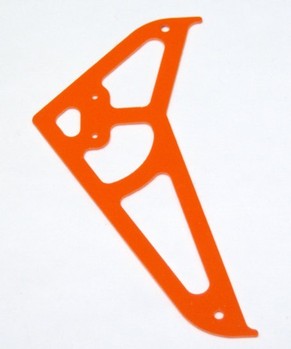 ALIGN T-REX 450 HIGH VISIBILITY ORANGE G-10 TAIL BOOM FIN