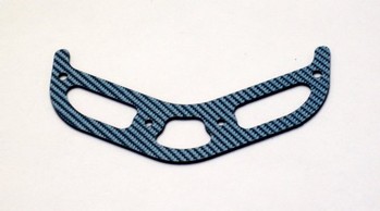 ALIGN T-REX 500 BLUE CARBON FIBER TAIL BOOM FIN