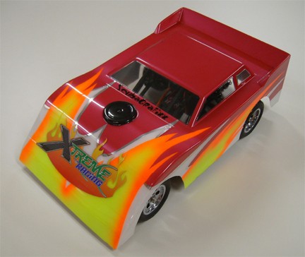 XTREME RACING 1/18 DIRT WEDGE OVAL BODY