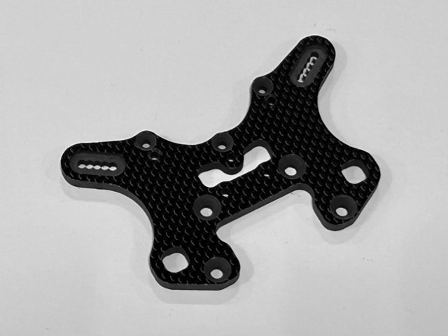 RC8T4 V1 CARBON FIBER FRONT SHOCK TOWER (5mm)