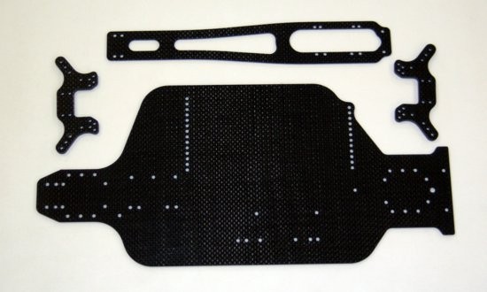 CUSTOM WORKS DOMINATOR 2 CARBON FIBER CHASSIS KIT