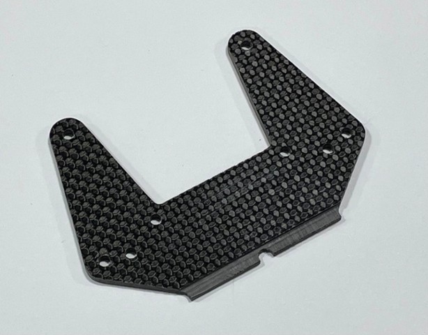 SCHUMACHER COUGAR CLASSIC 2WD BUGGY CARBON FIBER FRONT SHOCK TOWER (2.5mm)