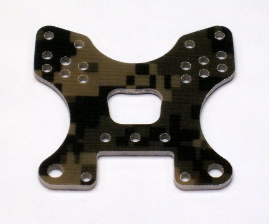 OFNA HYPER 10SC 3mm DIGITAL CAMO FRONT SHOCK TOWER