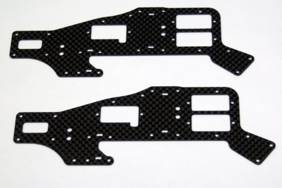 ALIGN T-REX 450 UPPER CARBON FIBER FRAME SET (2 PIECES)