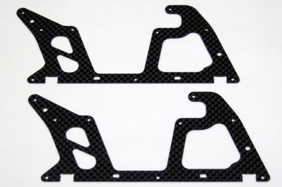 ALIGN T-REX 450 LOWER CARBON FIBER FRAME SET (2 PIECES)