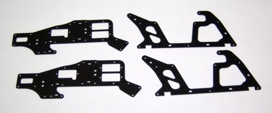 ALIGN T-REX 450 CARBON FIBER FRAME SET (4 PIECES)
