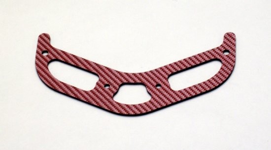 ALIGN T-REX 500 RED CARBON FIBER TAIL BOOM FIN